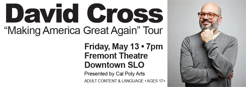 David Cross "Making America Great Again!" Stand-up Comedy Tour - Otter ...